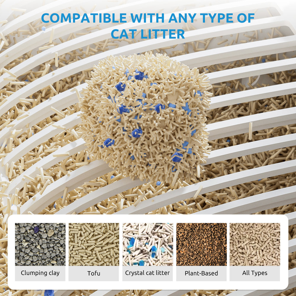 Petfamily Space Capsule Deodorizing Cat Litter Box