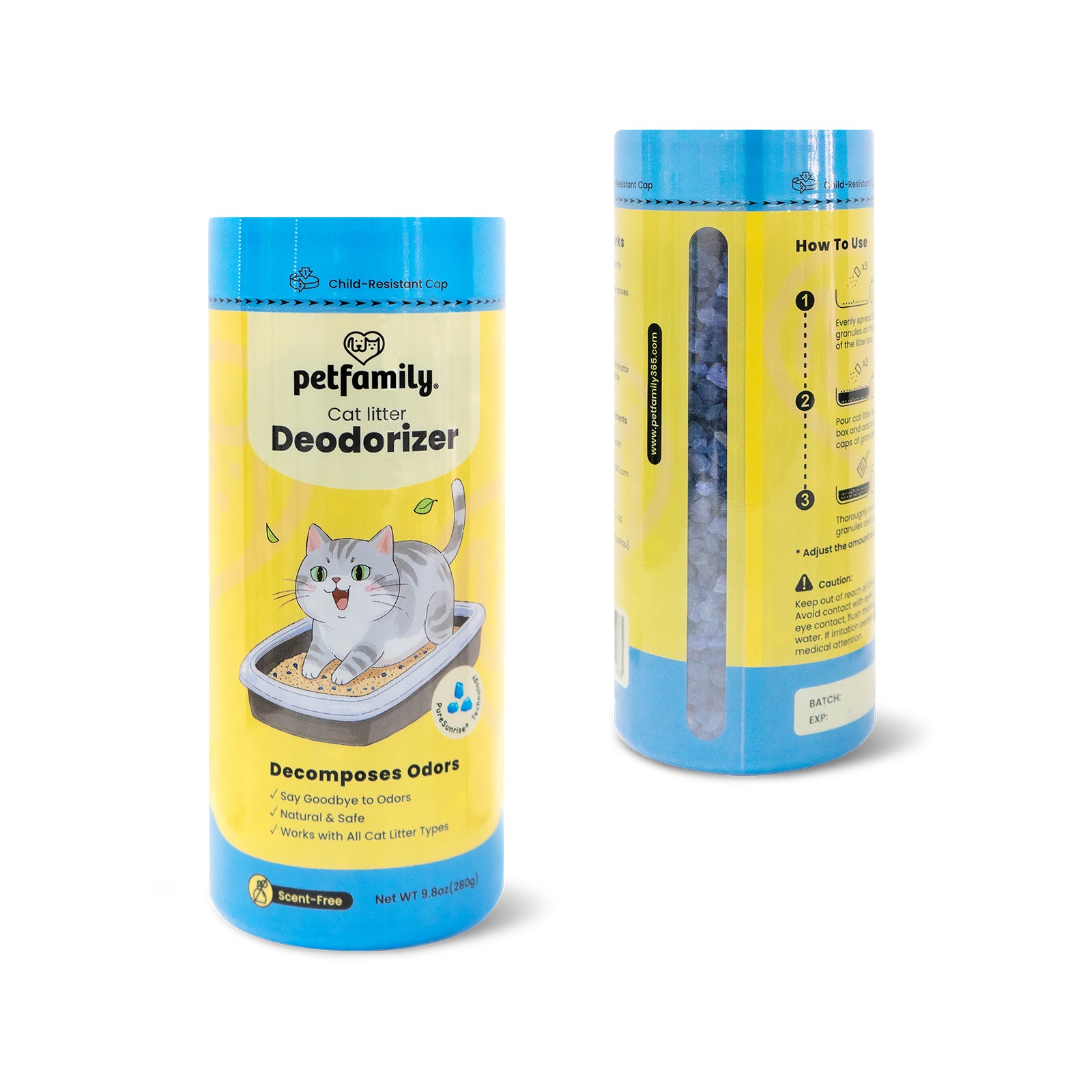 Petfamily Space Capsule Deodorizing Cat Litter Box
